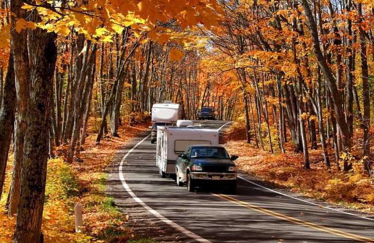 What is the Average RV Length, Width & Height