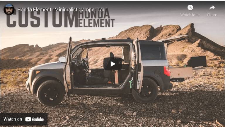 Honda Element: A Camper Conversion Guide